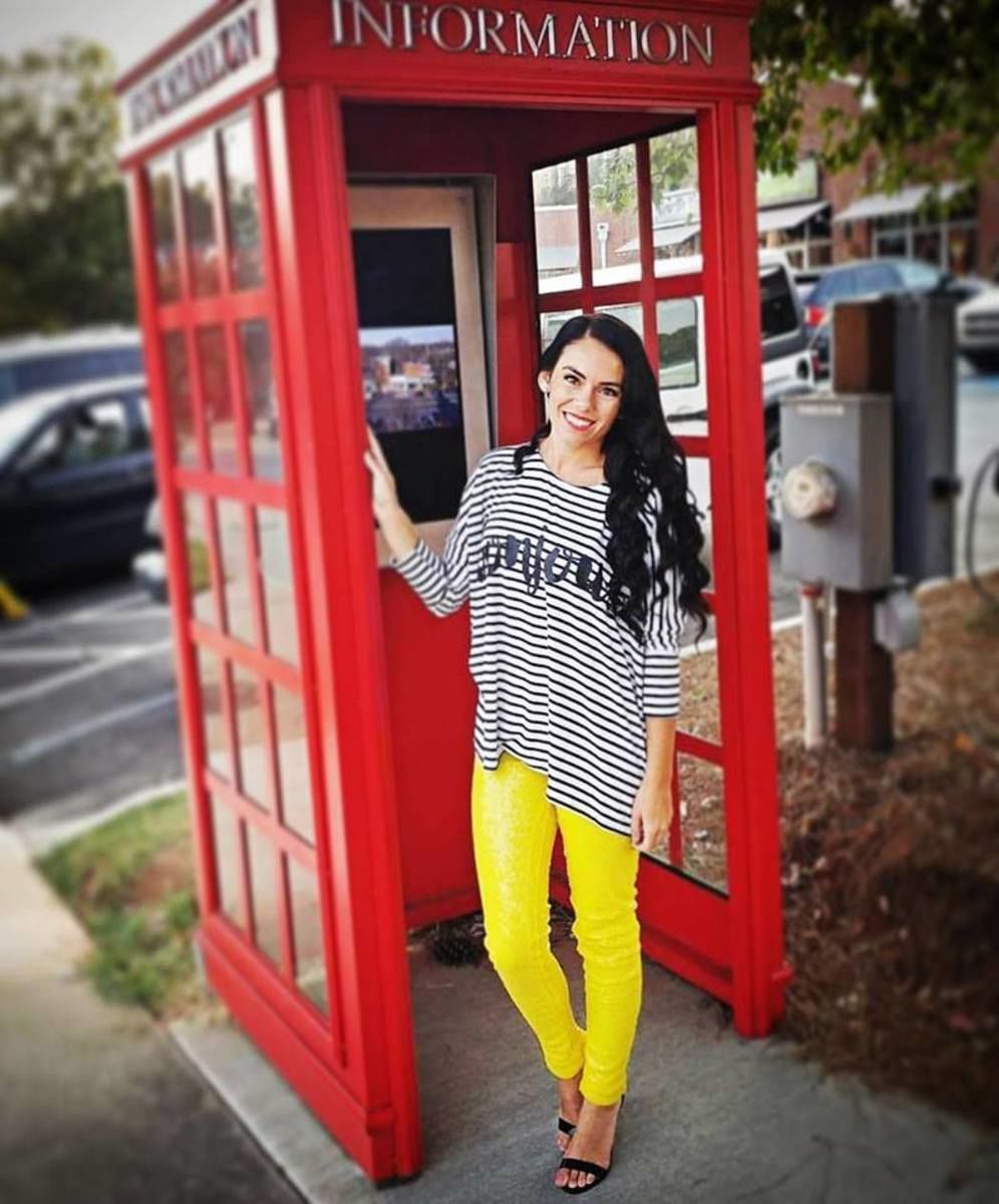 This top is flowy and comfortable. It is perfect for daytime outfits ...