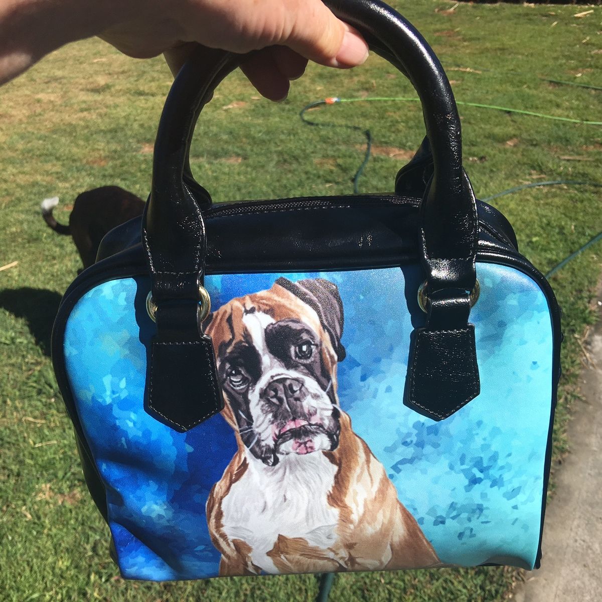 Love my boxer bag. I have had so many comments on how awesome the bag ...