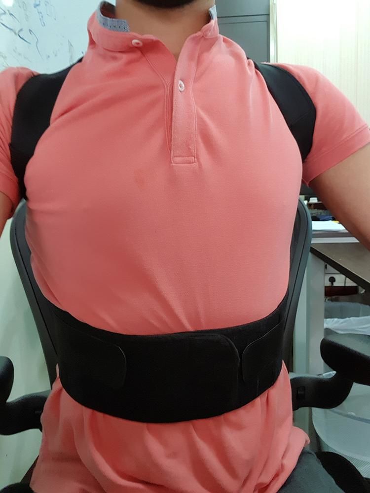 Good belt for posture support. When first opened, do expect an odd ...