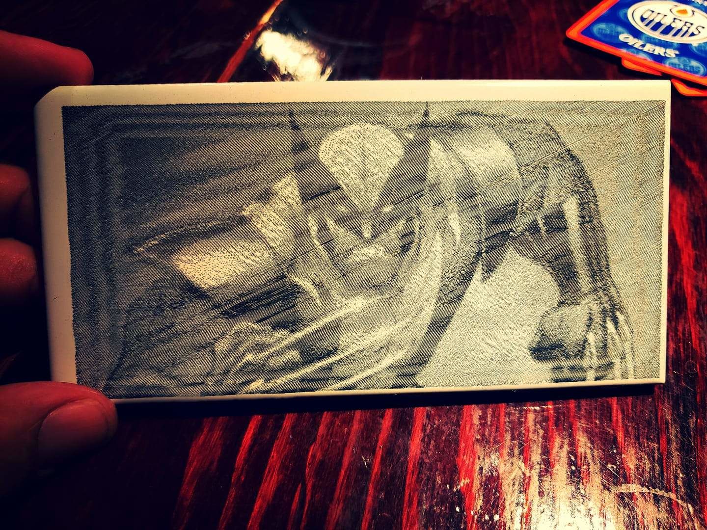 My 2nd favourite cartoon character of all time. Laser engraved on white ...