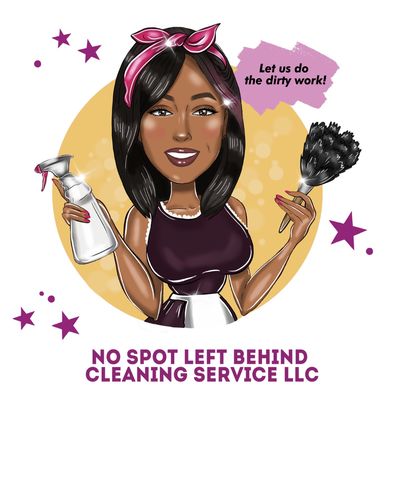 Portrait Logo, Housekeeping Logo Cleaning Lady Logo Custom Cartoon Logo ...