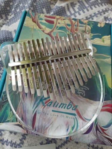 Mini Musical 17 Key Acrylic Thumb Piano - Mavigadget