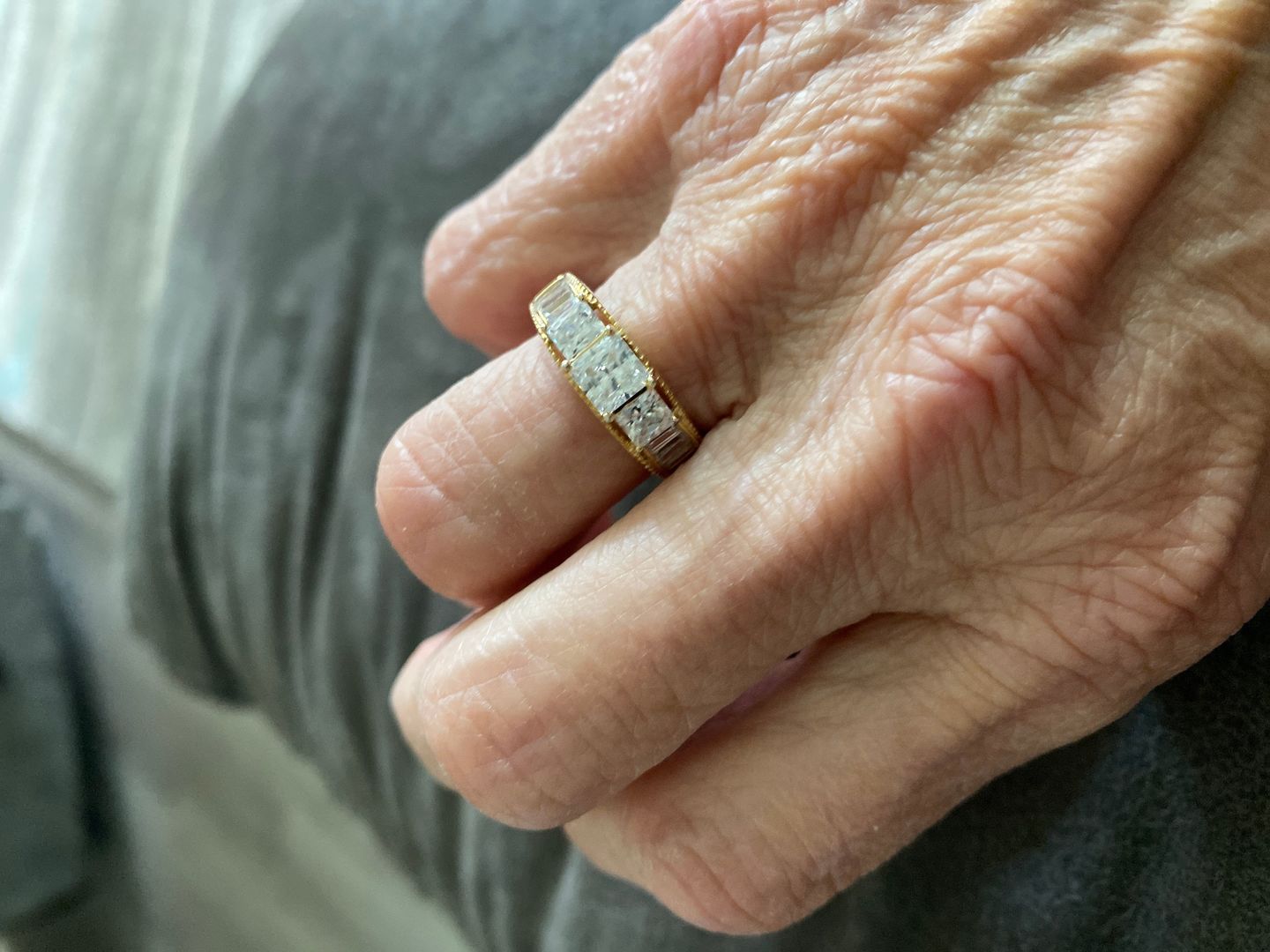 Stunning custom ring!!! Perfect in every way. Shipping is unbelievably ...