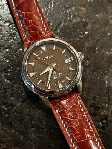 Custom Leather Straps for Seiko Watches | VGreen