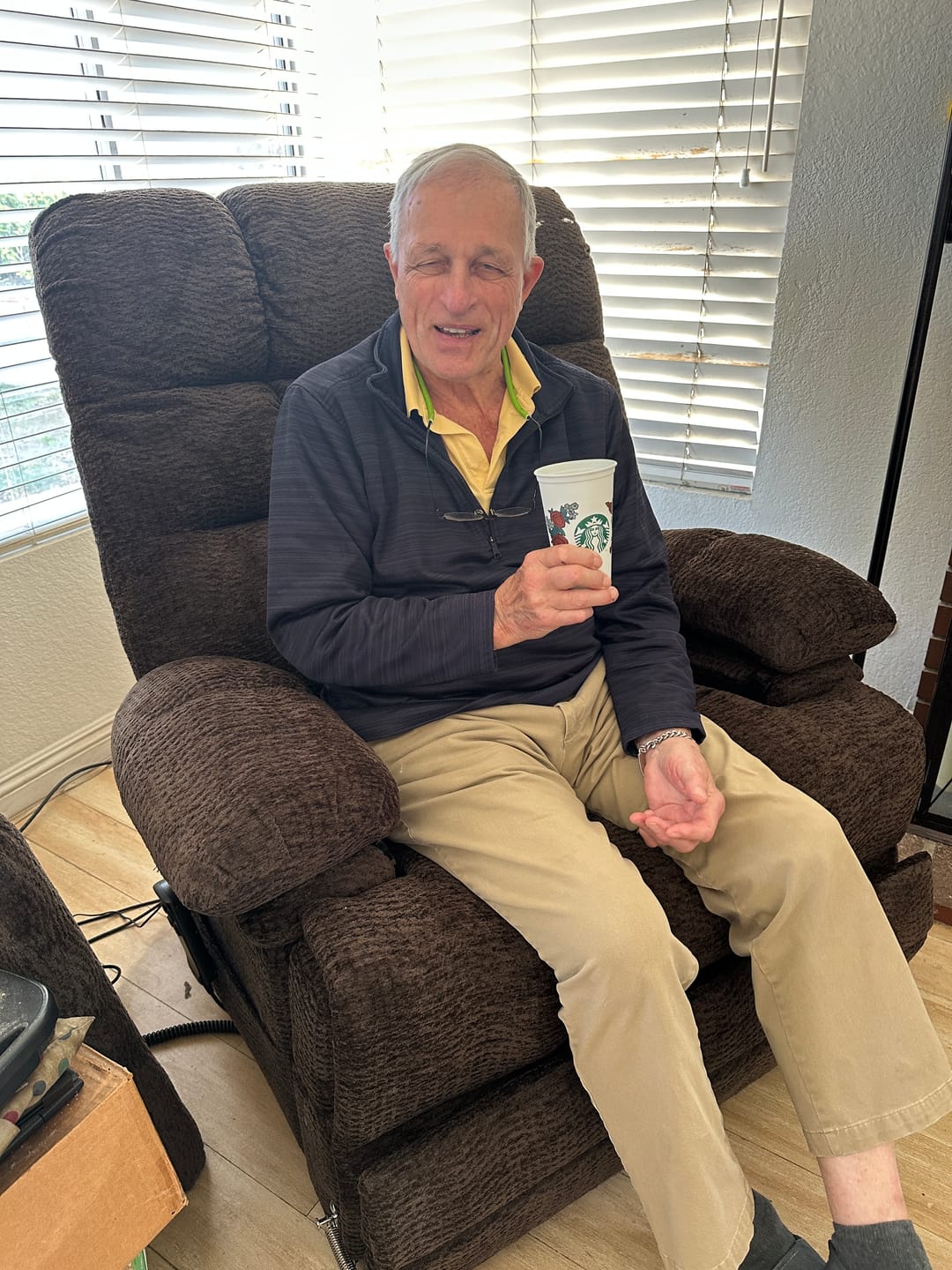 I purchased the chair for my husband. He is still in a rehabilitation ...